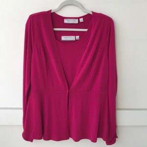 George Simonton | Tops | George Simonton Fuchsia Set | Poshmark